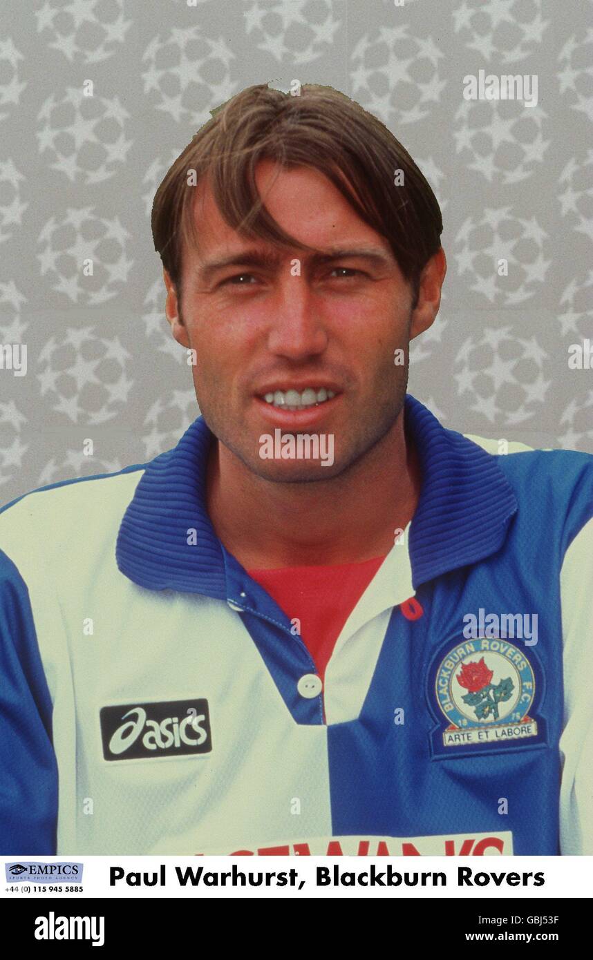 Uefa champions league 1995 96 paul warhurst hi-res stock photography ...