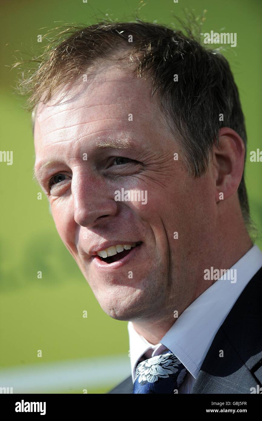 Trainer David Pipe during day one of the 2009 John Smith's Grand ...