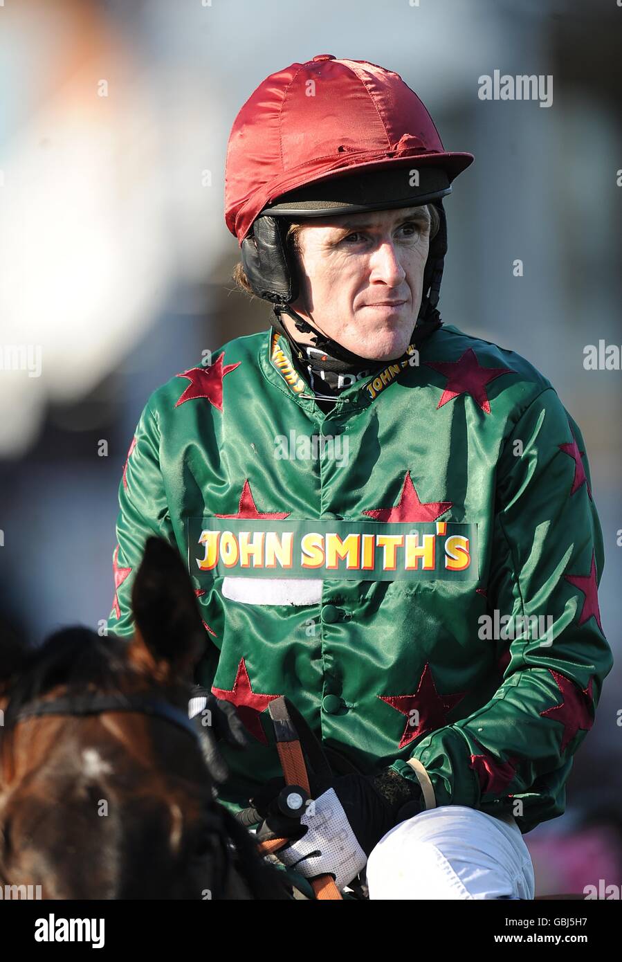 Jockey tony mccoy on calgary bay hi-res stock photography and images ...