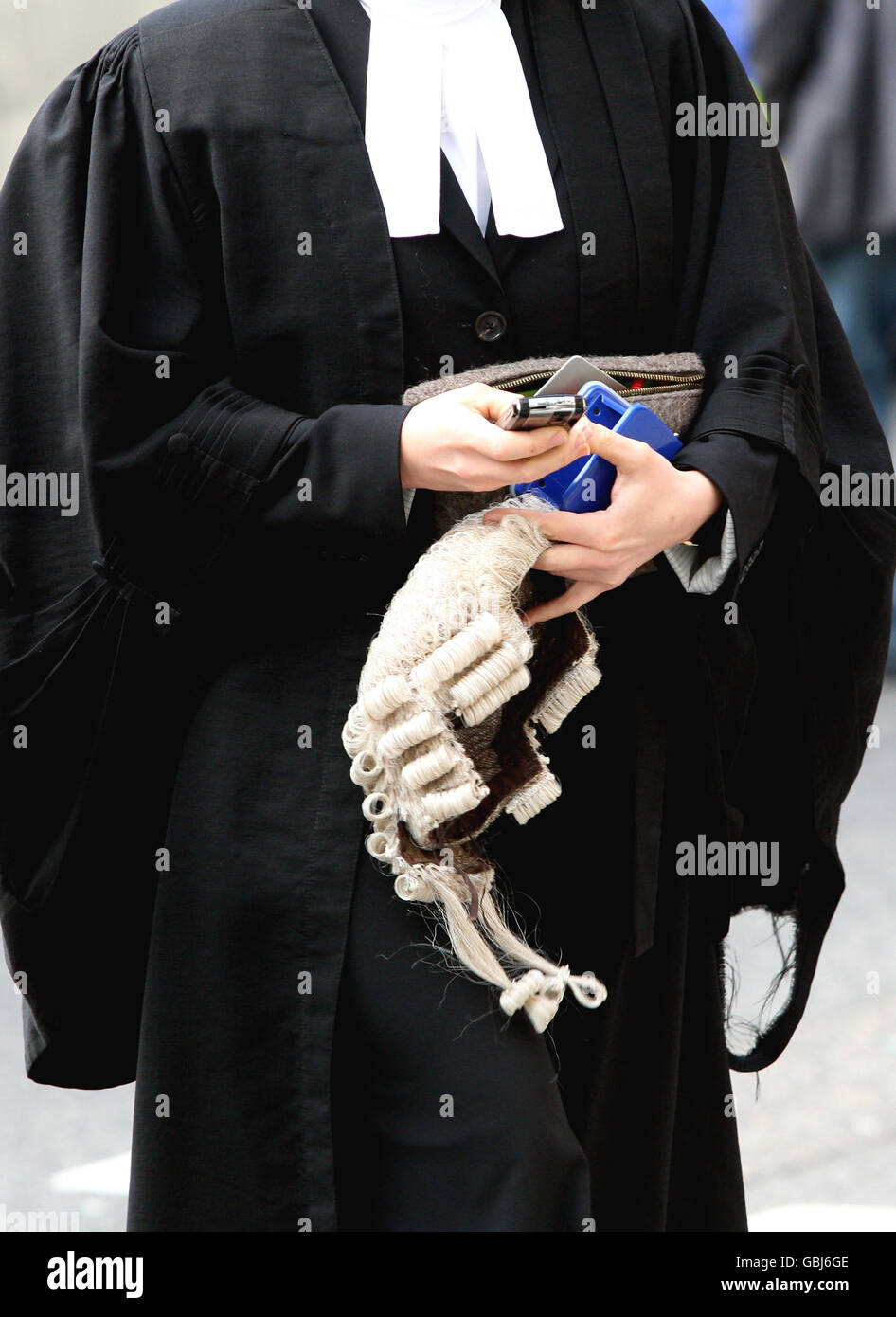 Wig barrister hi-res stock photography and images - Alamy