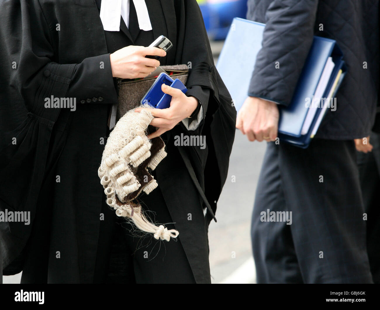Wig barrister hi-res stock photography and images - Alamy