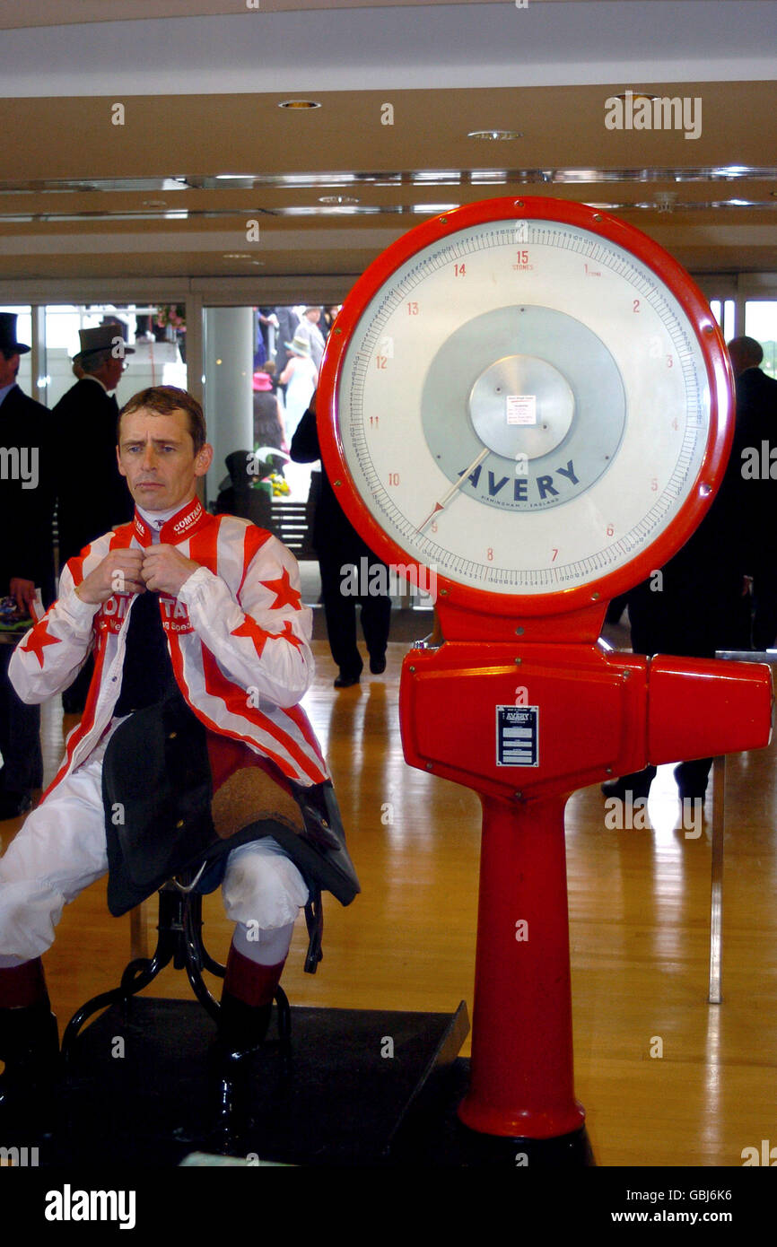 Horse Racing - Epsom Races - Vodafone Derby. Jockey Ted Durcan is ...
