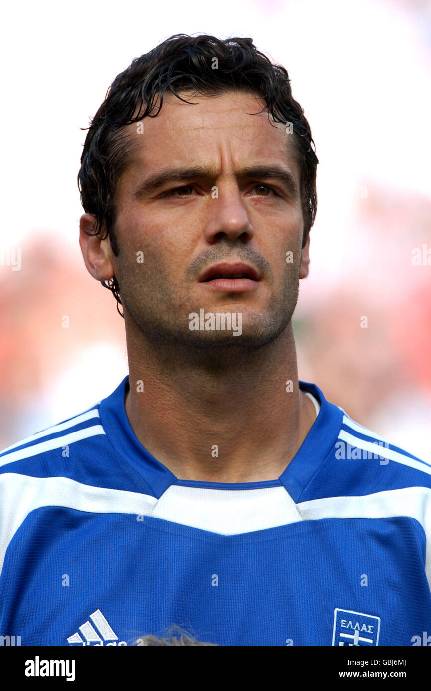Soccer uefa european championship 2004 group a portugal v greece hi-res ...
