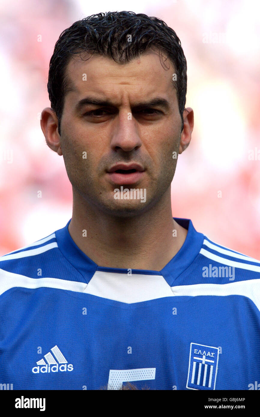 Soccer uefa european championship 2004 group a portugal v greece hi-res ...