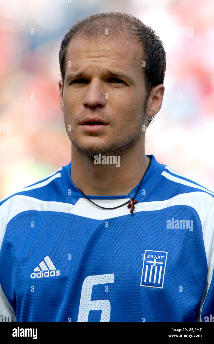 Soccer uefa european championship 2004 group a portugal v greece hi-res ...