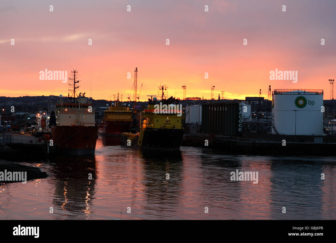 General view gv dusk sunset hi-res stock photography and images - Alamy