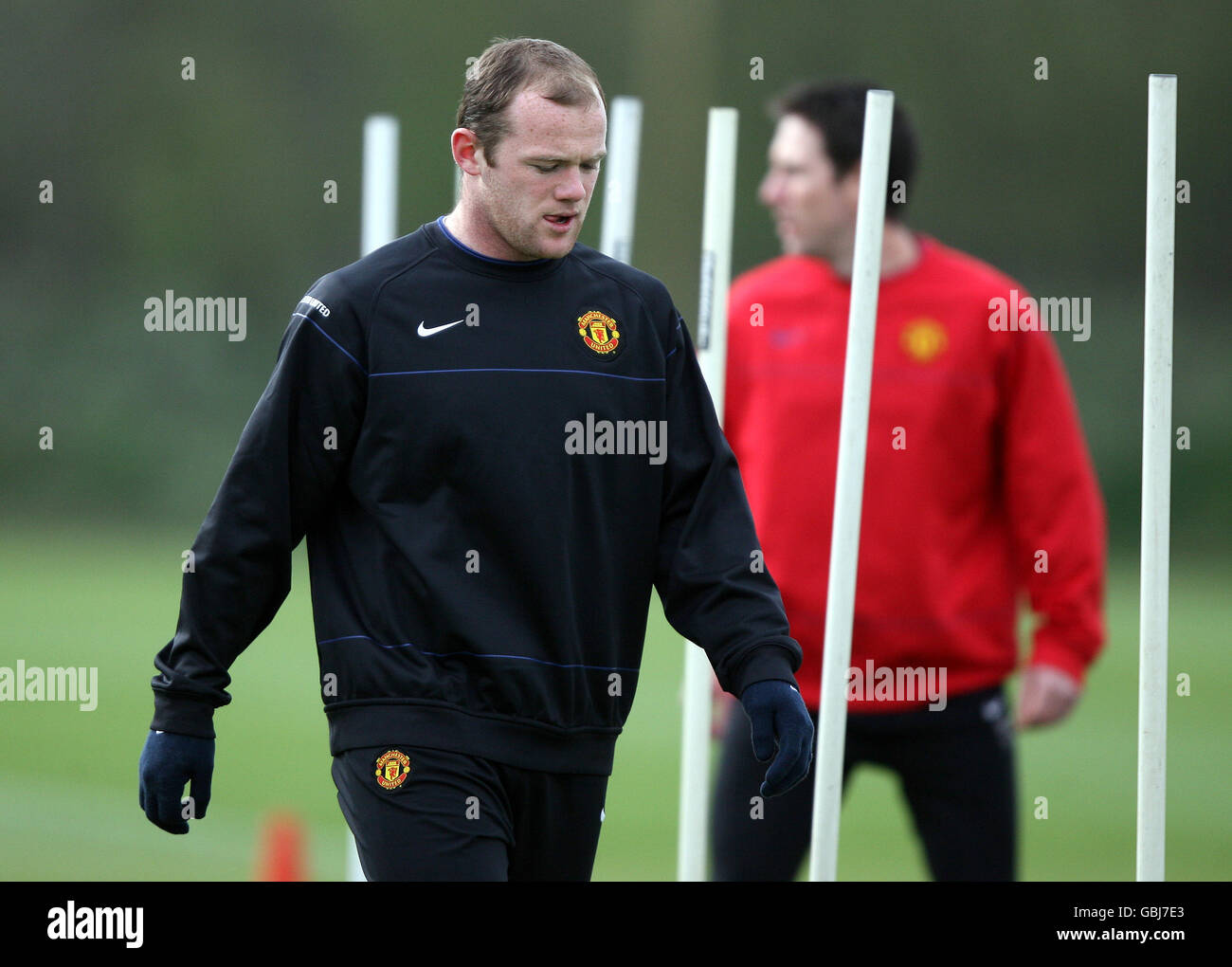 Soccer - UEFA Champions League - Quarter Final - First Leg - Manchester ...