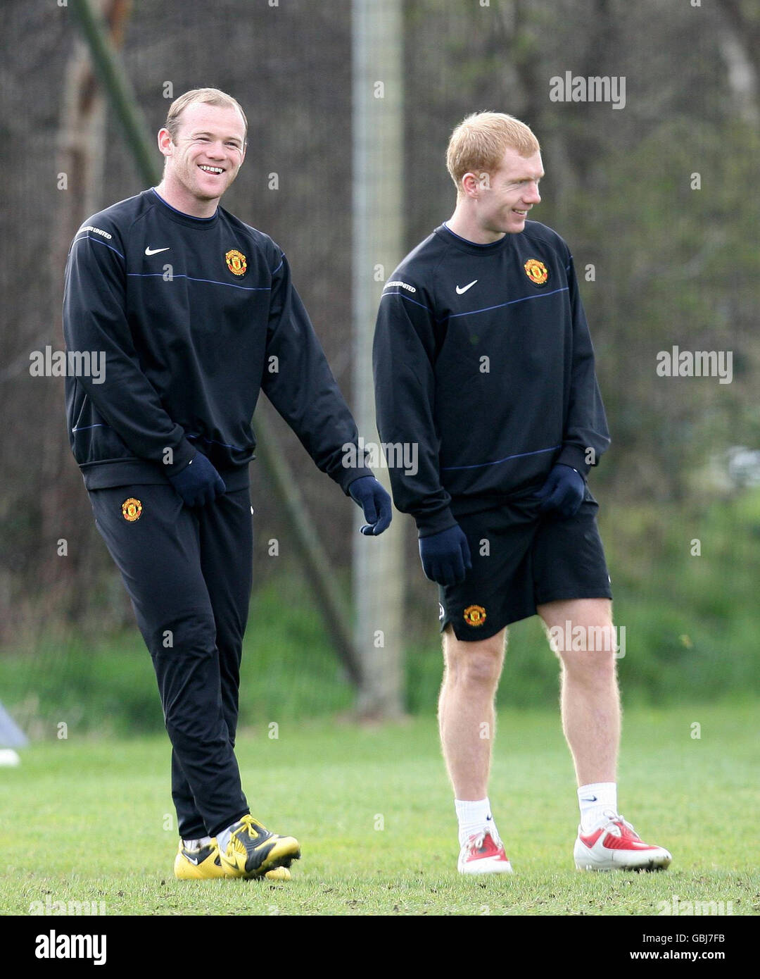 Soccer - Manchester United Training Session - Carrington Training ...