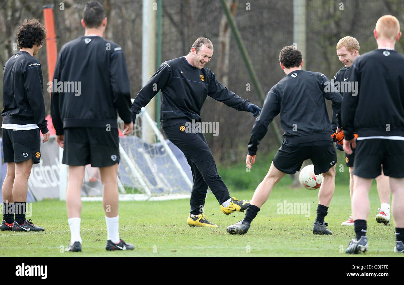 Soccer - Manchester United Training Session - Carrington Training ...