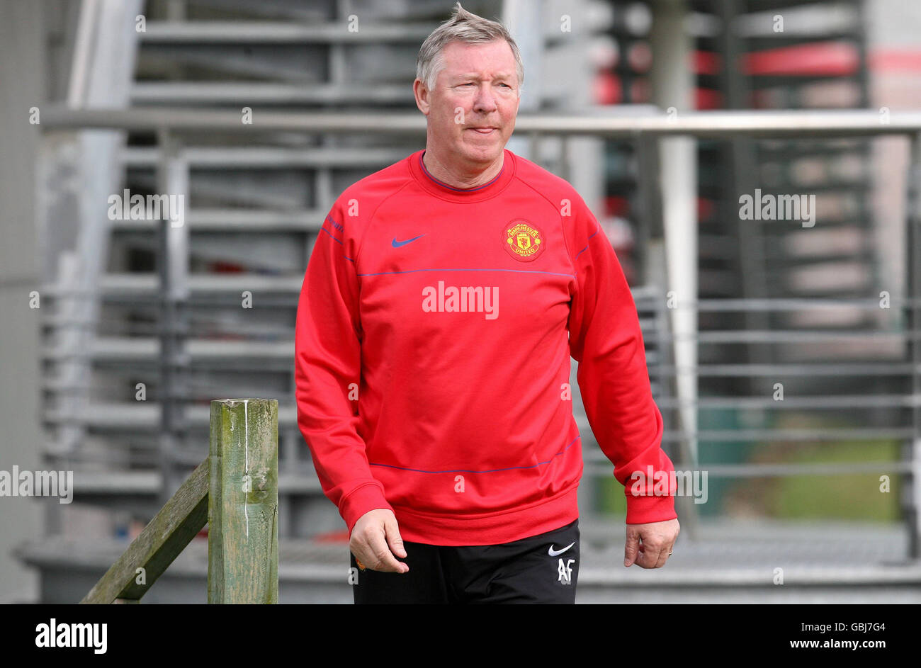 Carrington Training Ground United High Resolution Stock Photography and ...