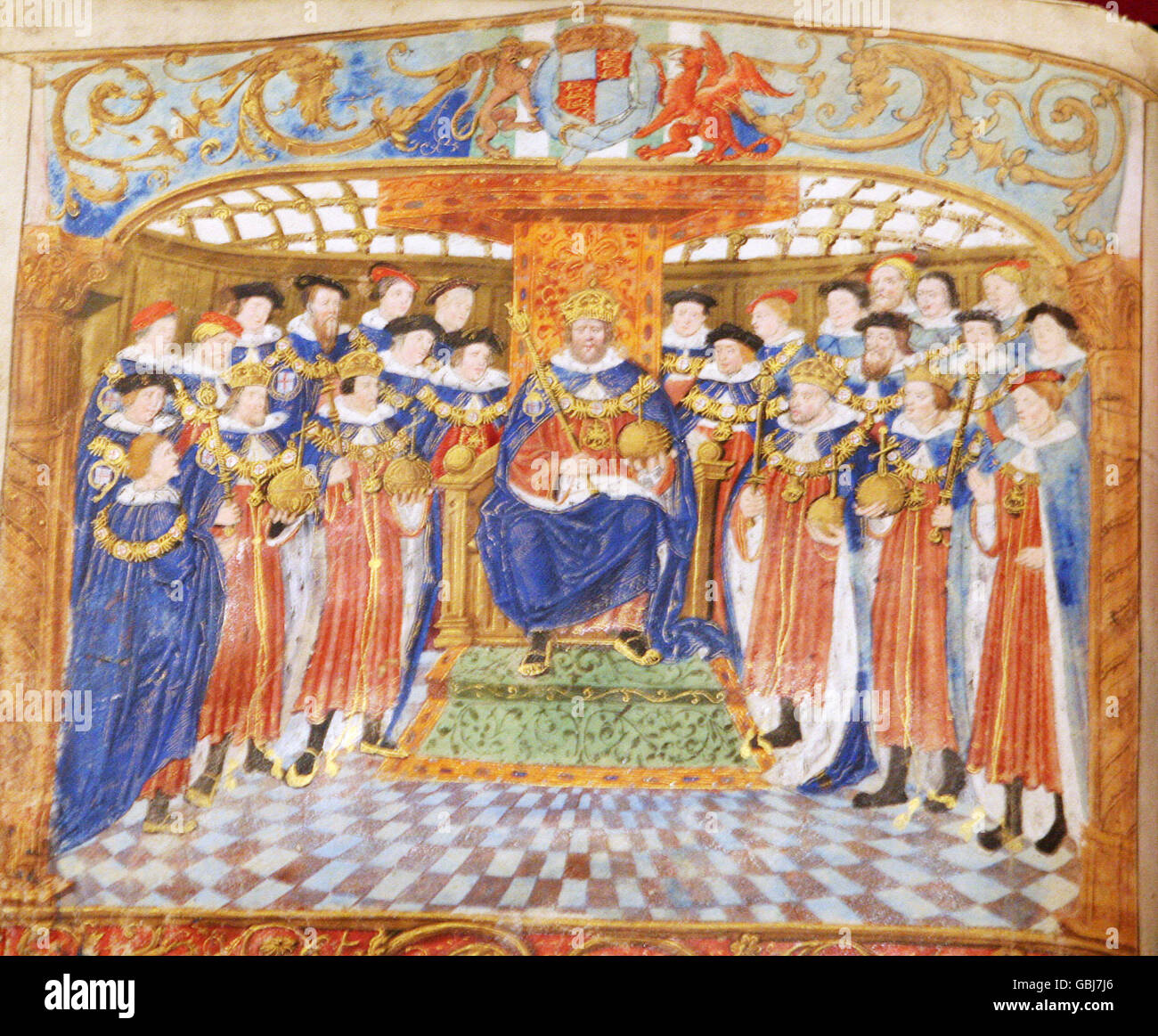 Henry viii 500th anniversary exhibition hi-res stock photography and ...