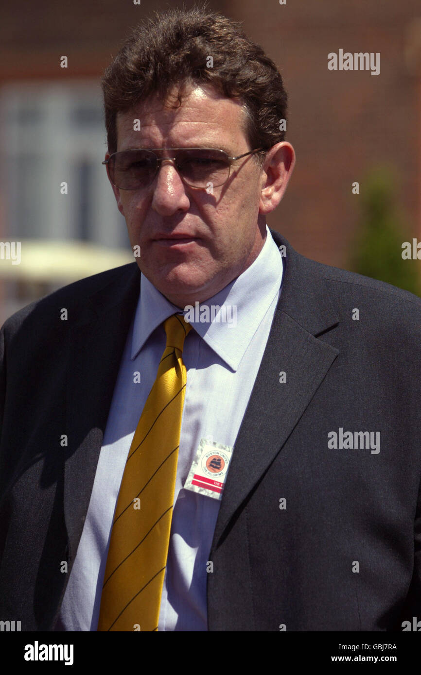 Soccer - English Football League - Press Conference Stock Photo - Alamy