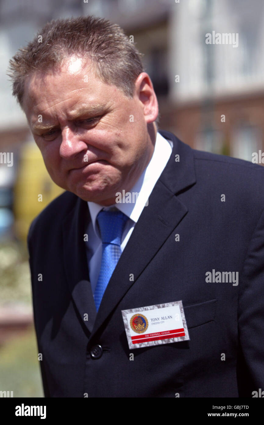 Soccer - English Football League - Press Conference. Tony Allan ...