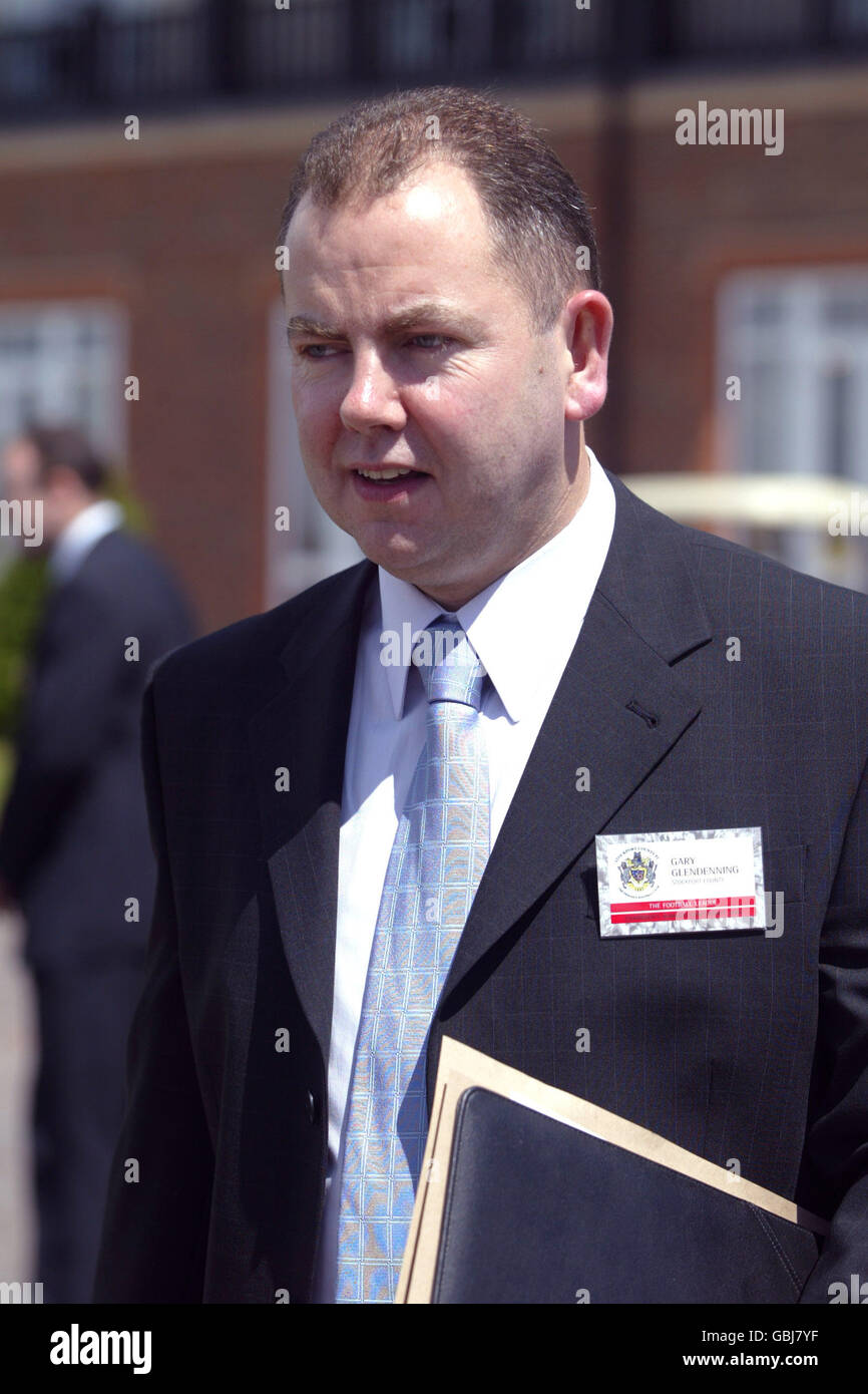 Soccer - English Football League - Press Conference Stock Photo - Alamy