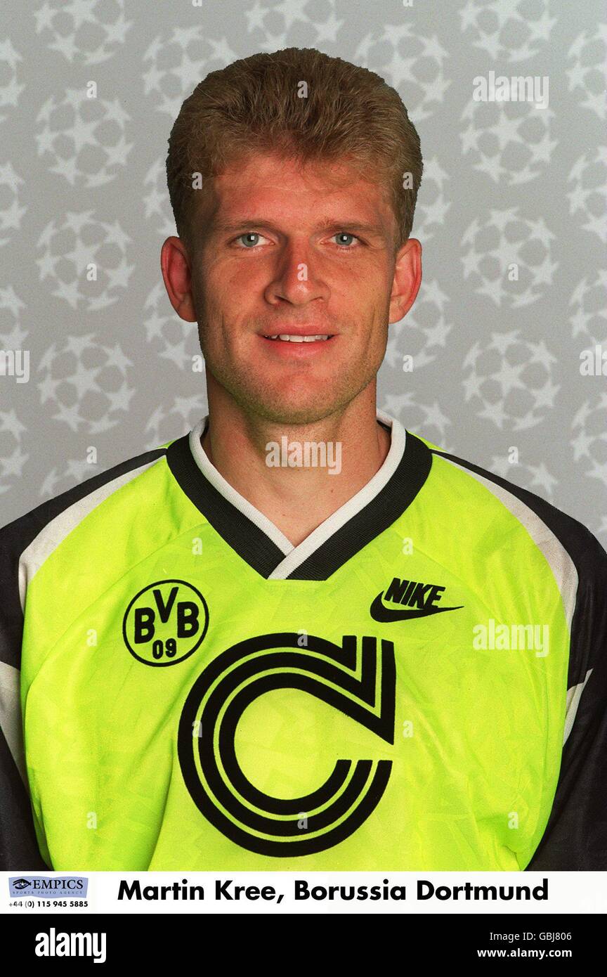 Uefa champions league 1995 96 martin kree hi-res stock photography and ...