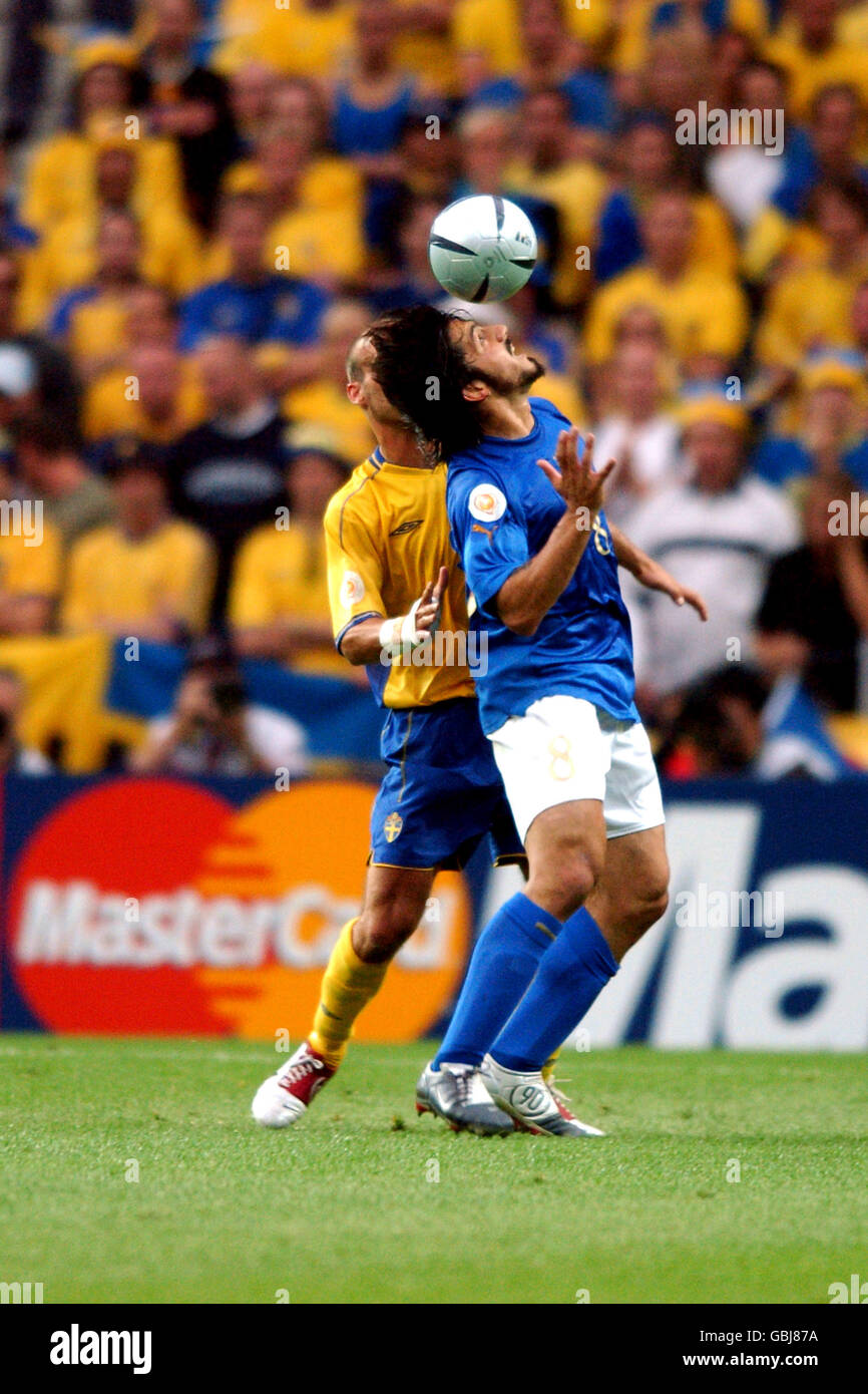 Soccer - UEFA European Championship 2004 - Group C - Italy v Sweden ...