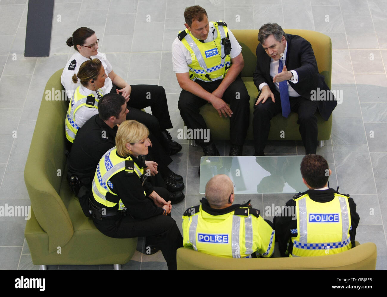 Cumbria constabulary officers hi-res stock photography and images - Alamy