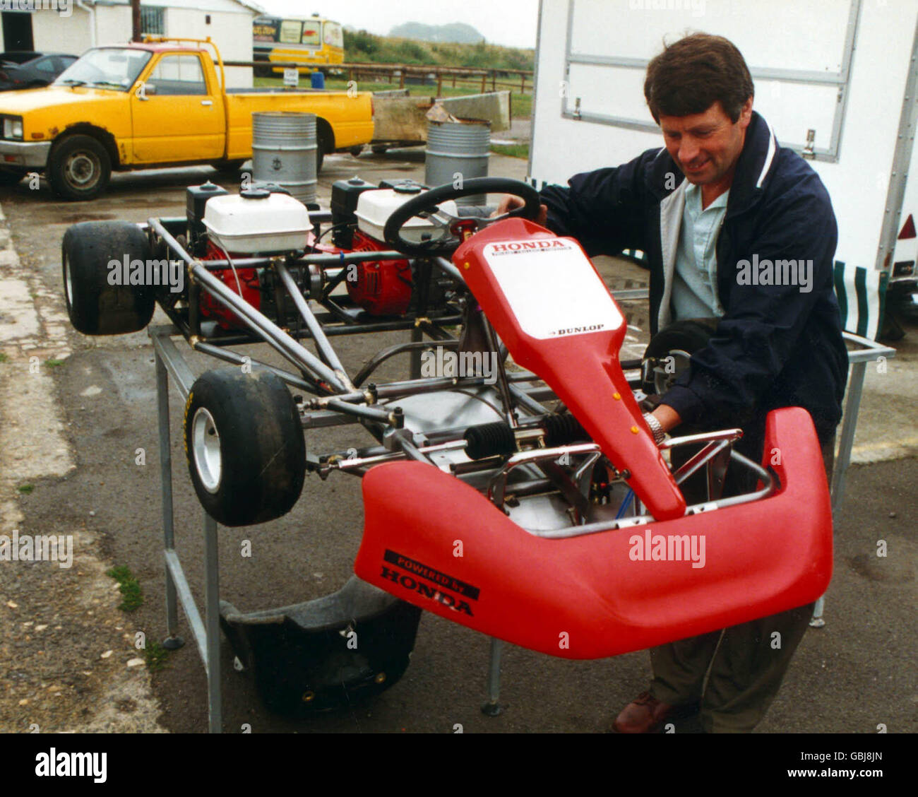 Pilot Patrick Mackey, who died when his plane carrying jockeys Frankie ...