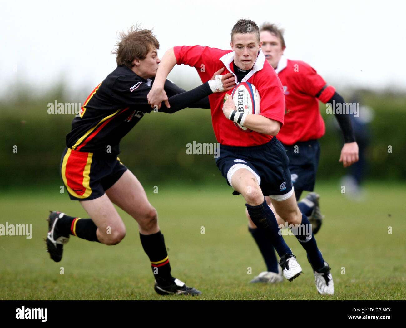 Scotland's Ross Inglis breaks away during the Millfield International ...