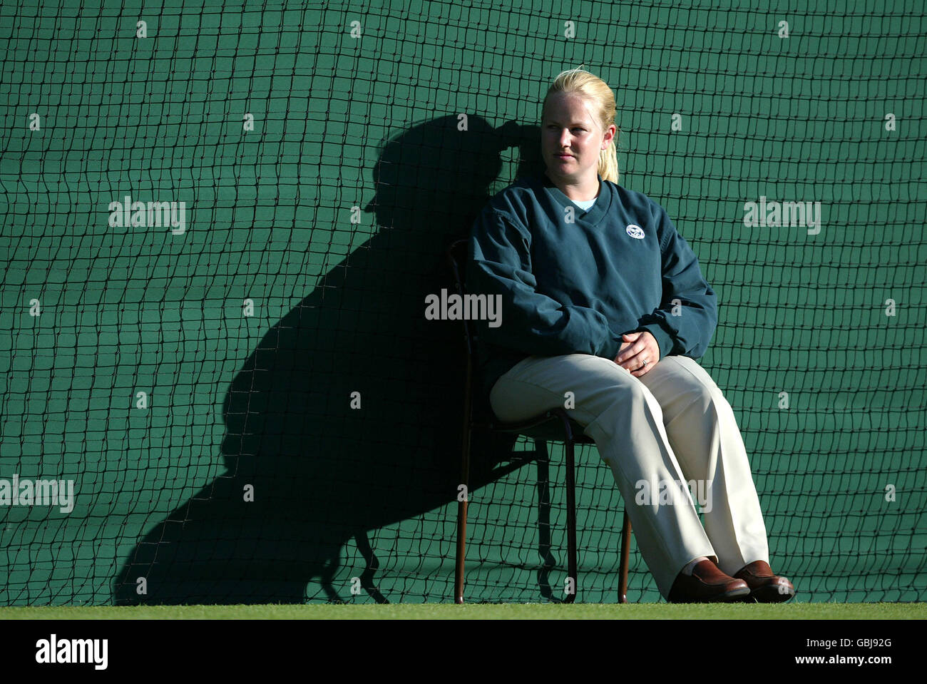 Tennis - Wimbledon 2004 - First Round - Wesley Moodie v Guillermo Coria ...