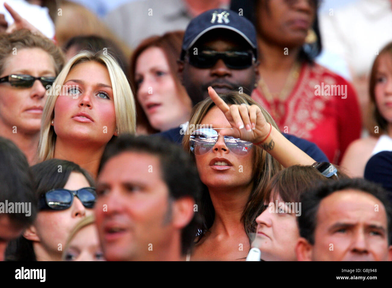 Victoria beckham football soccer hi-res stock photography and images ...