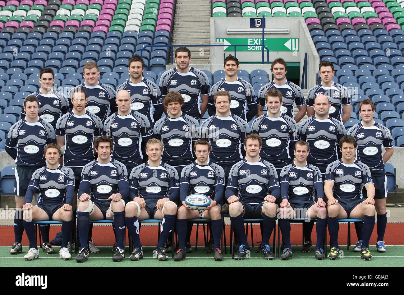 Rugby Union - Scotland Captian's Run - Murrayfield Stock Photo - Alamy