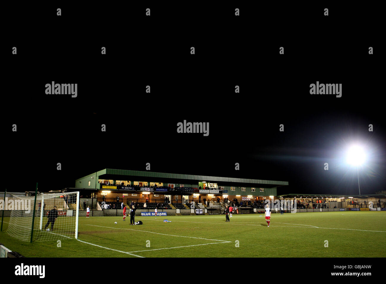 A general view of the raymond mcenhill stadium hi-res stock photography ...