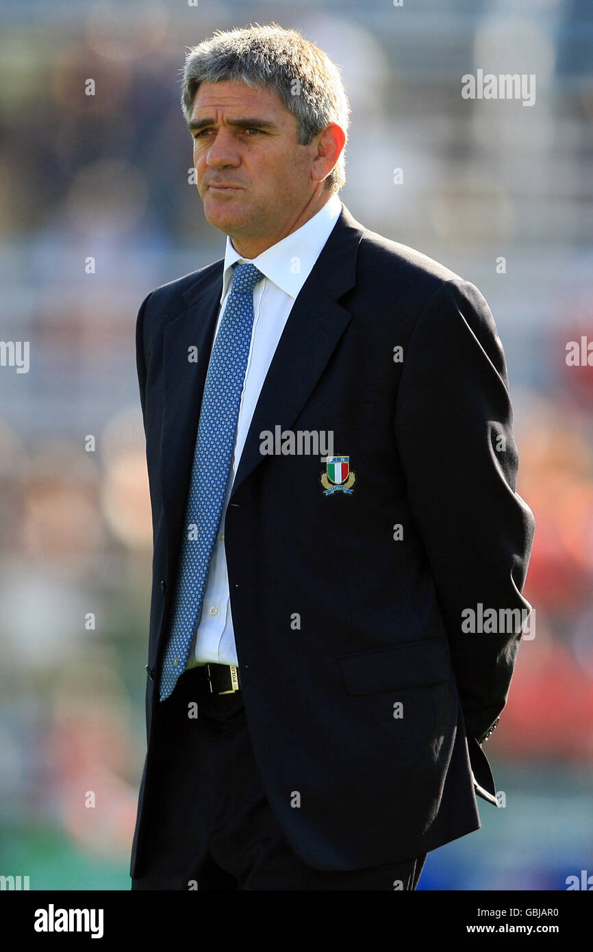 Italy head coach Nick Mallett before the start of the RBS 6 Nations ...