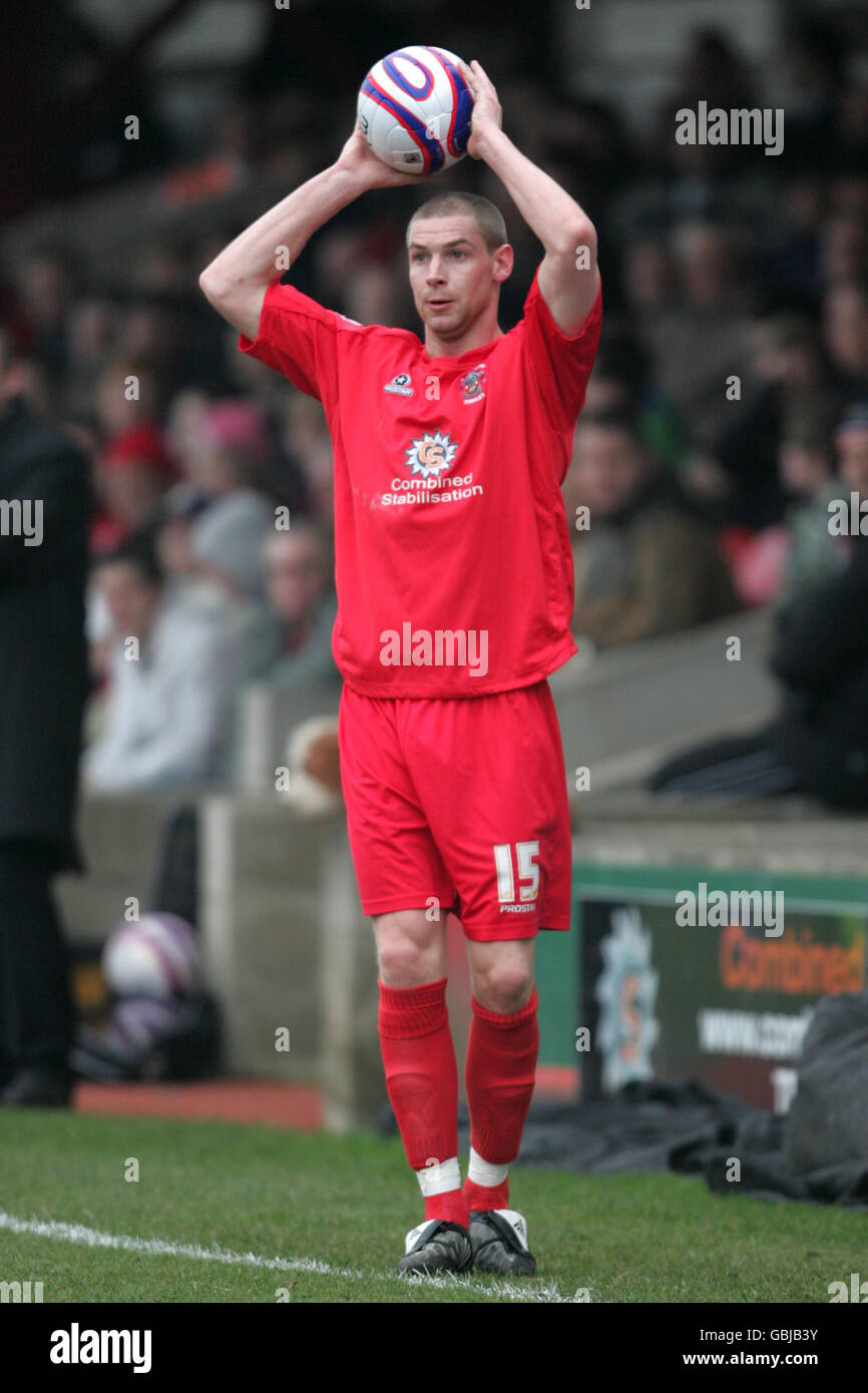 Soccer coca cola football league two accrington stanley city eagle ...