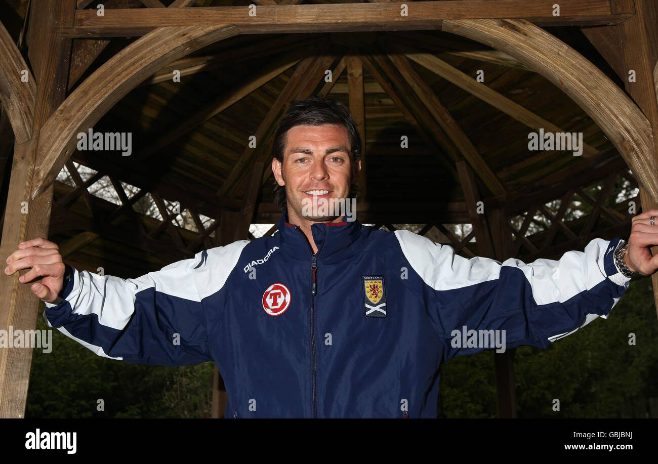 Scotland's Jamie McAllister during a photocall at Cameron House, Loch ...