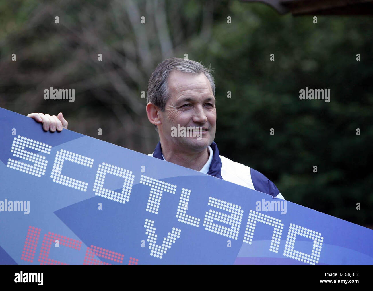 Scotland coach George Burley during a photocall at Cameron House, Loch ...