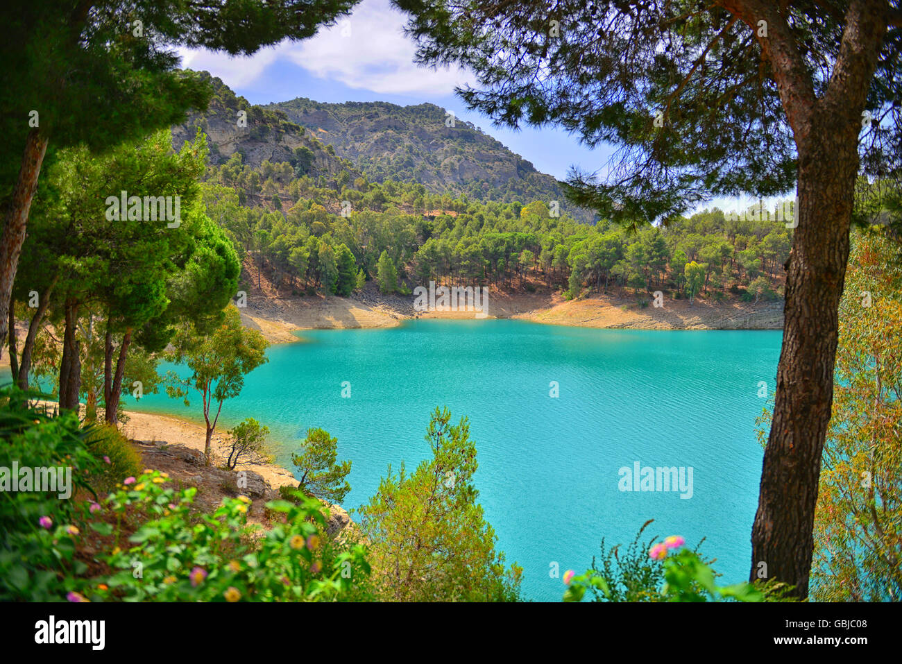 Malaga lake hi-res stock photography and images - Alamy