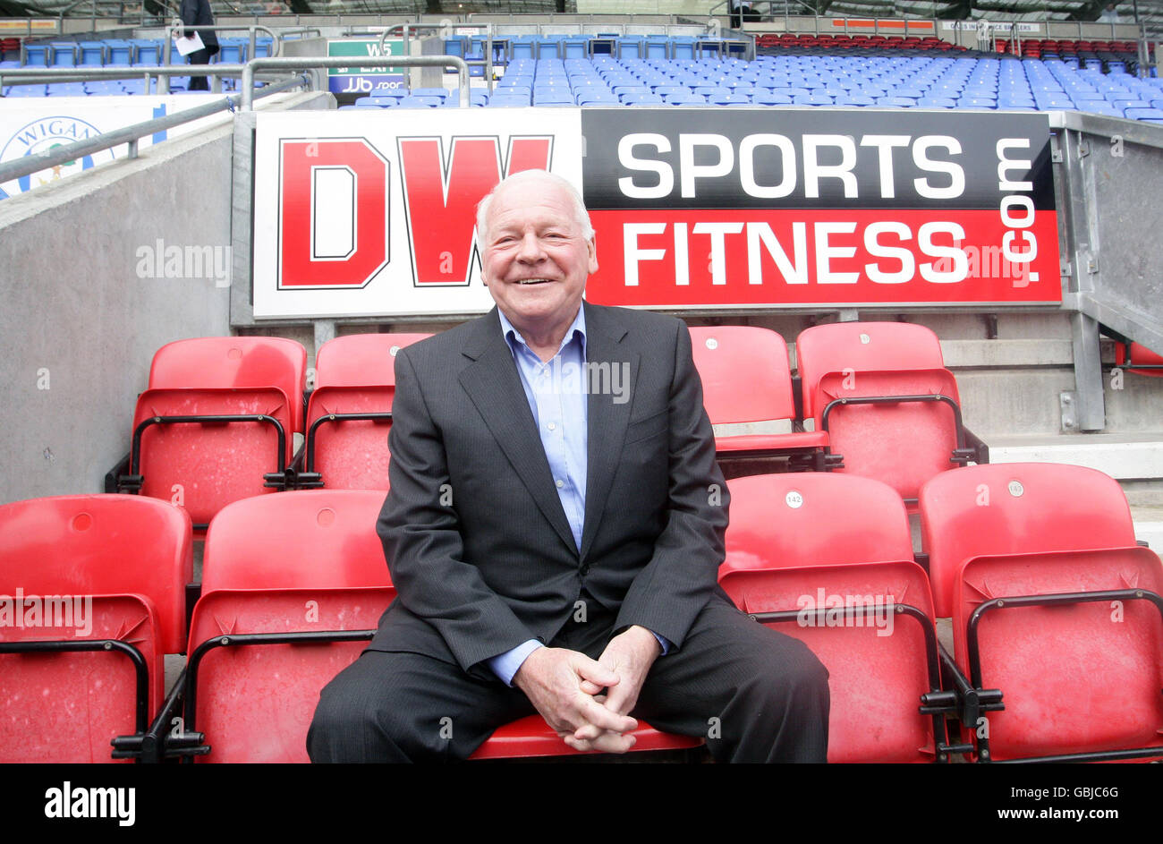 Wigan Chairman Dave Whelan announces the renaming of the JJB Stadium ...