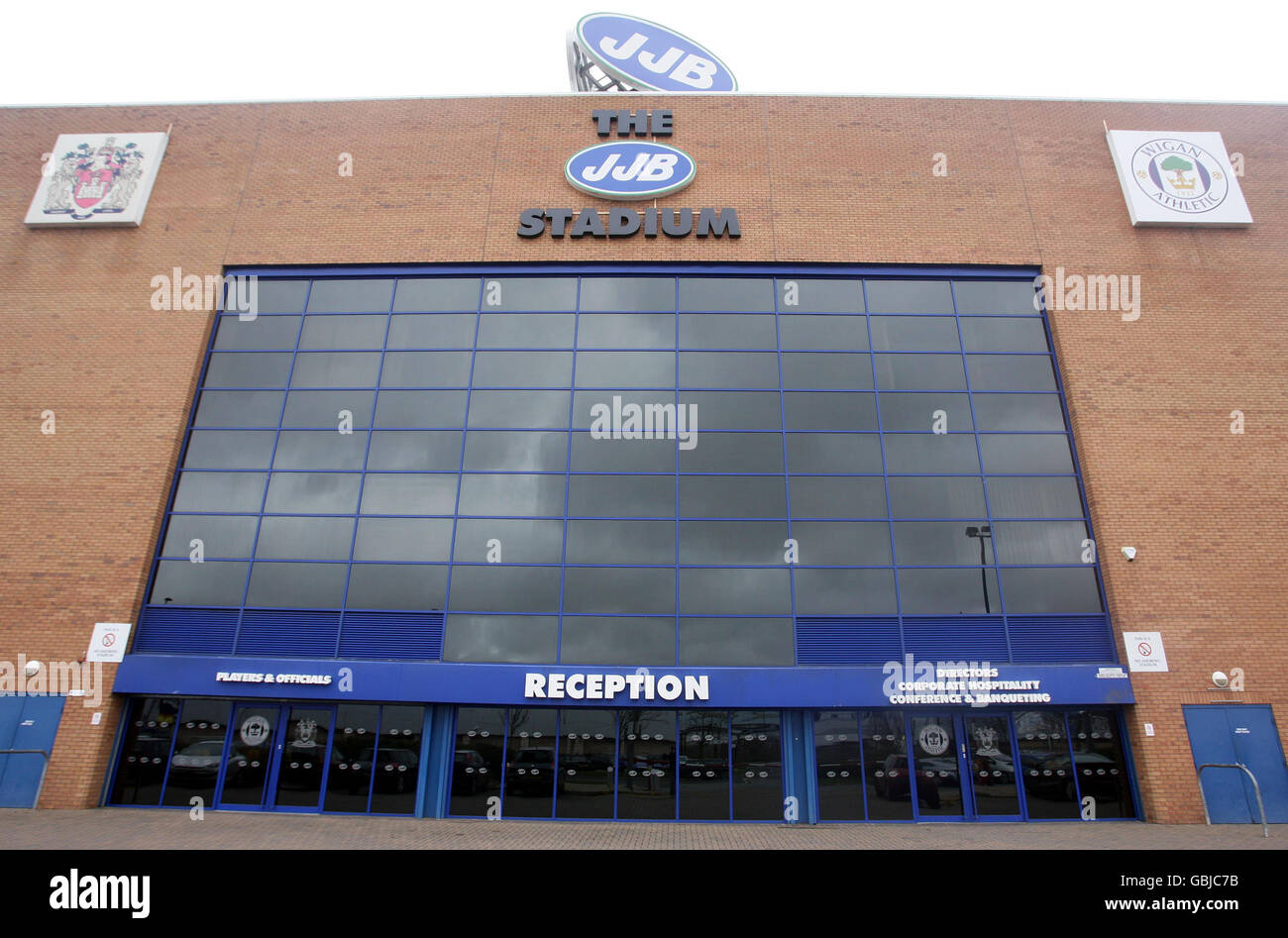 Which is soon to be re named the dw stadium hi-res stock photography ...