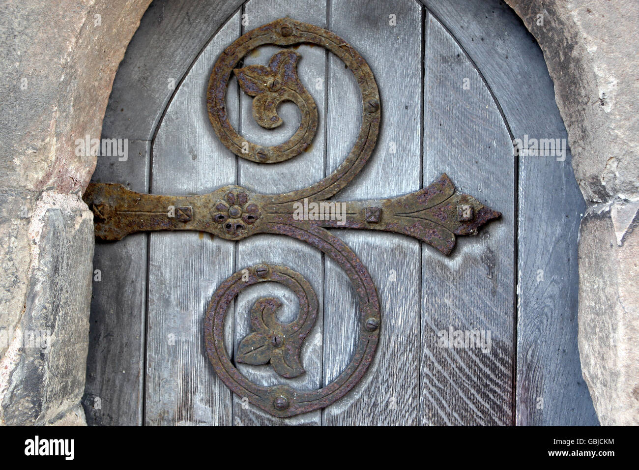 Monmouth Castle - Wales Stock Photo - Alamy