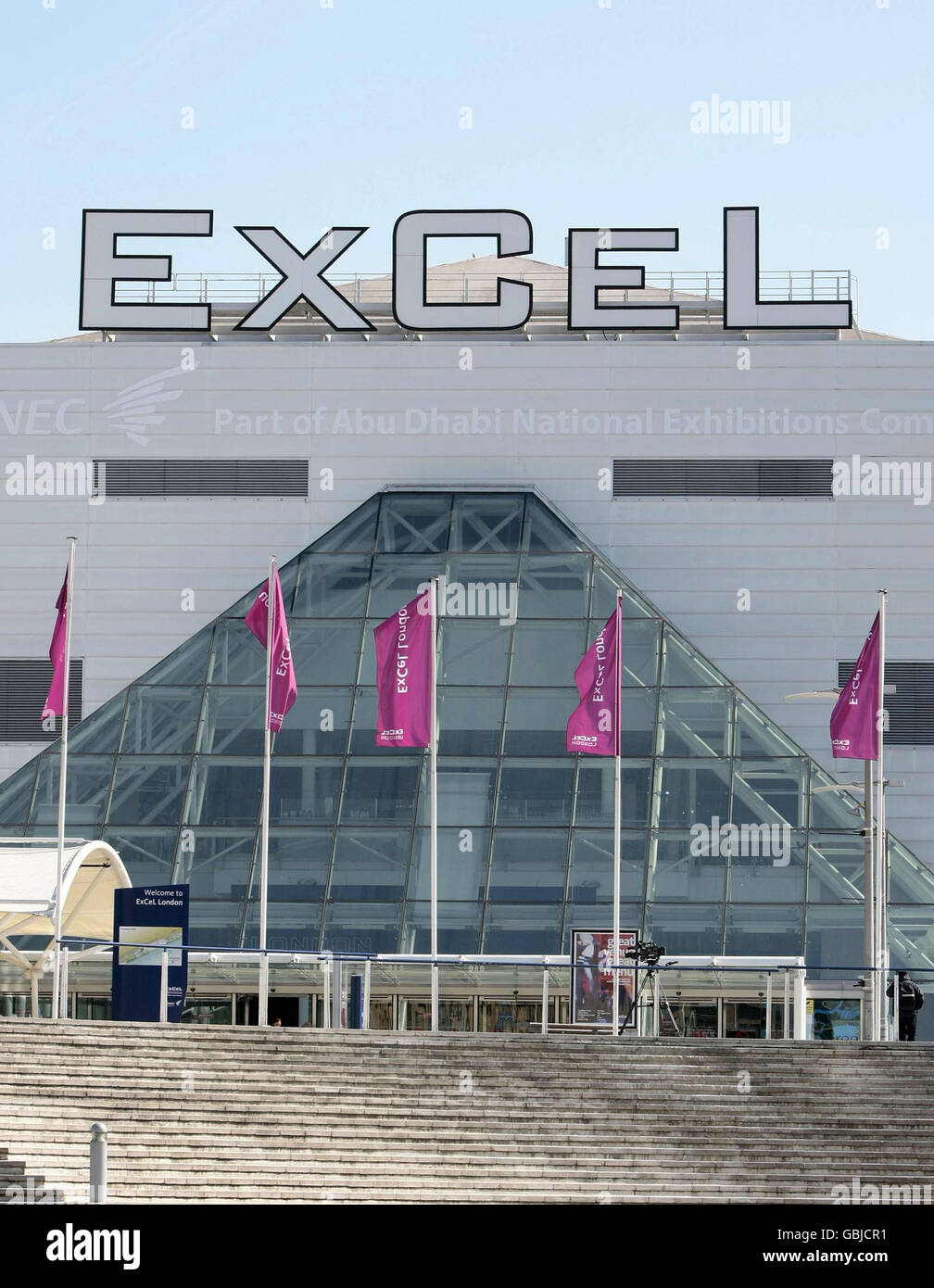 A general view of the Excel building in London's Docklands as final ...