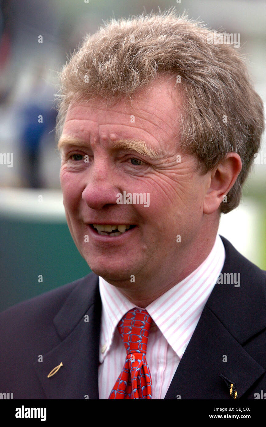Horse Racing, York Races. Trainer Bryan Smart Stock Photo - Alamy
