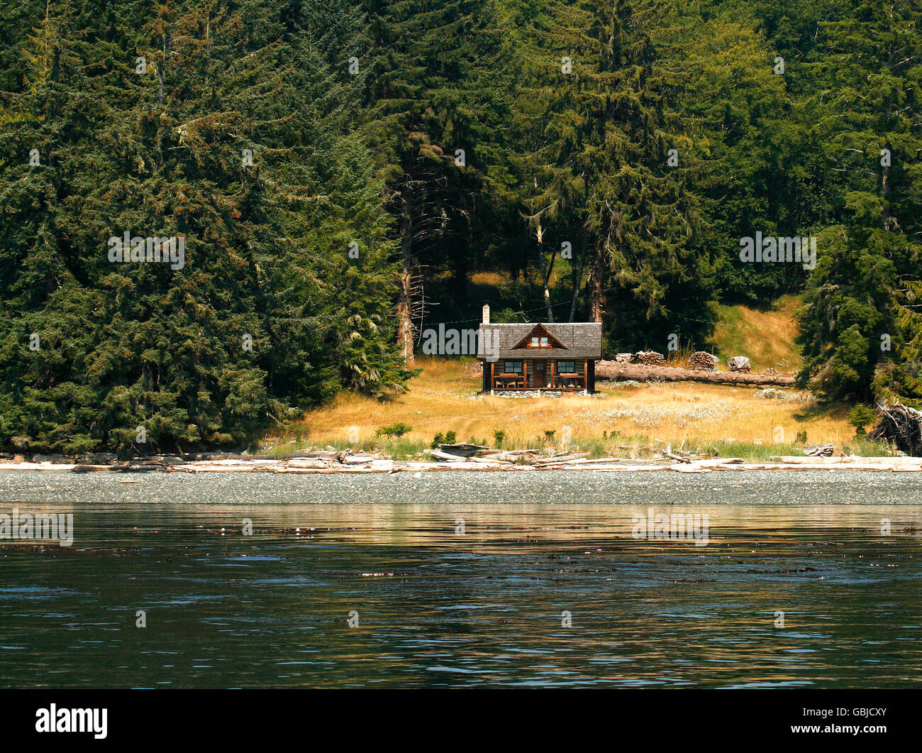 Telegraph Cove. Vancouver island. British Columbia. Canada Stock Photo ...