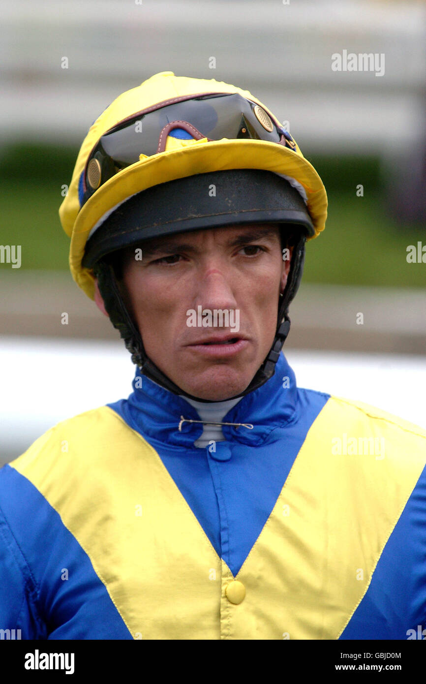 Horse Racing - York Races. Jockey Frankie Dettori Stock Photo - Alamy
