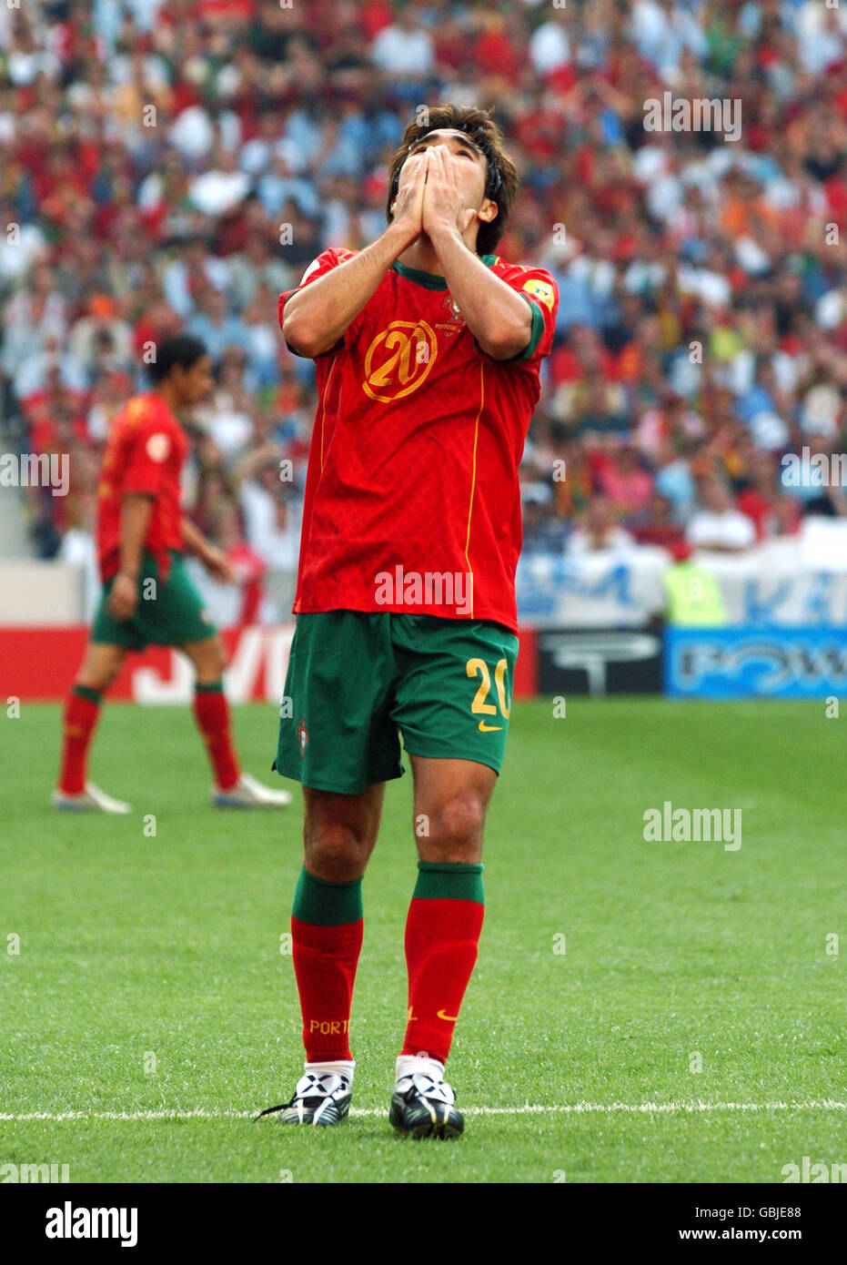 Soccer uefa european championship 2004 group a portugal v greece hi-res ...
