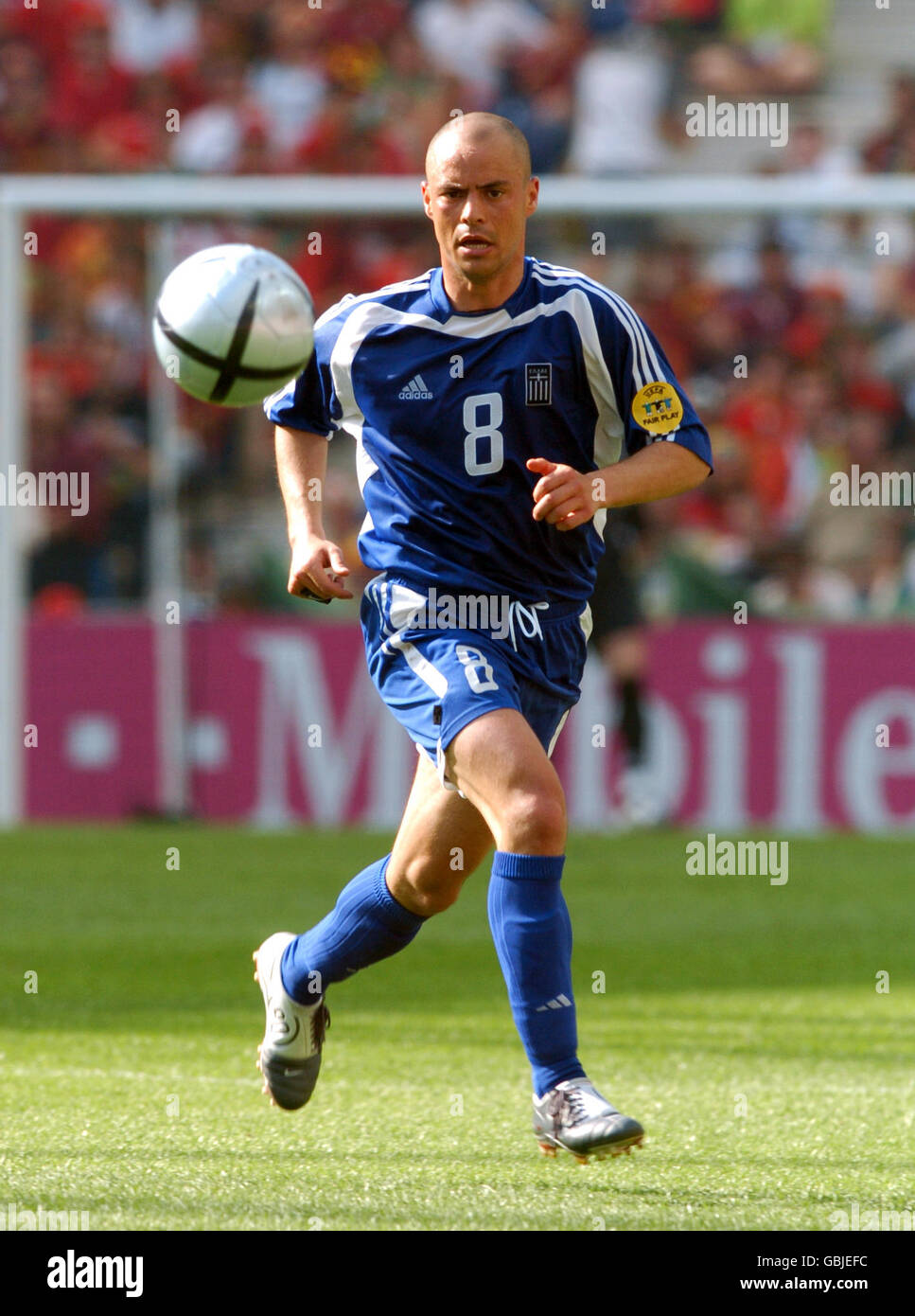 Soccer uefa european championship 2004 group a portugal v greece hi-res ...