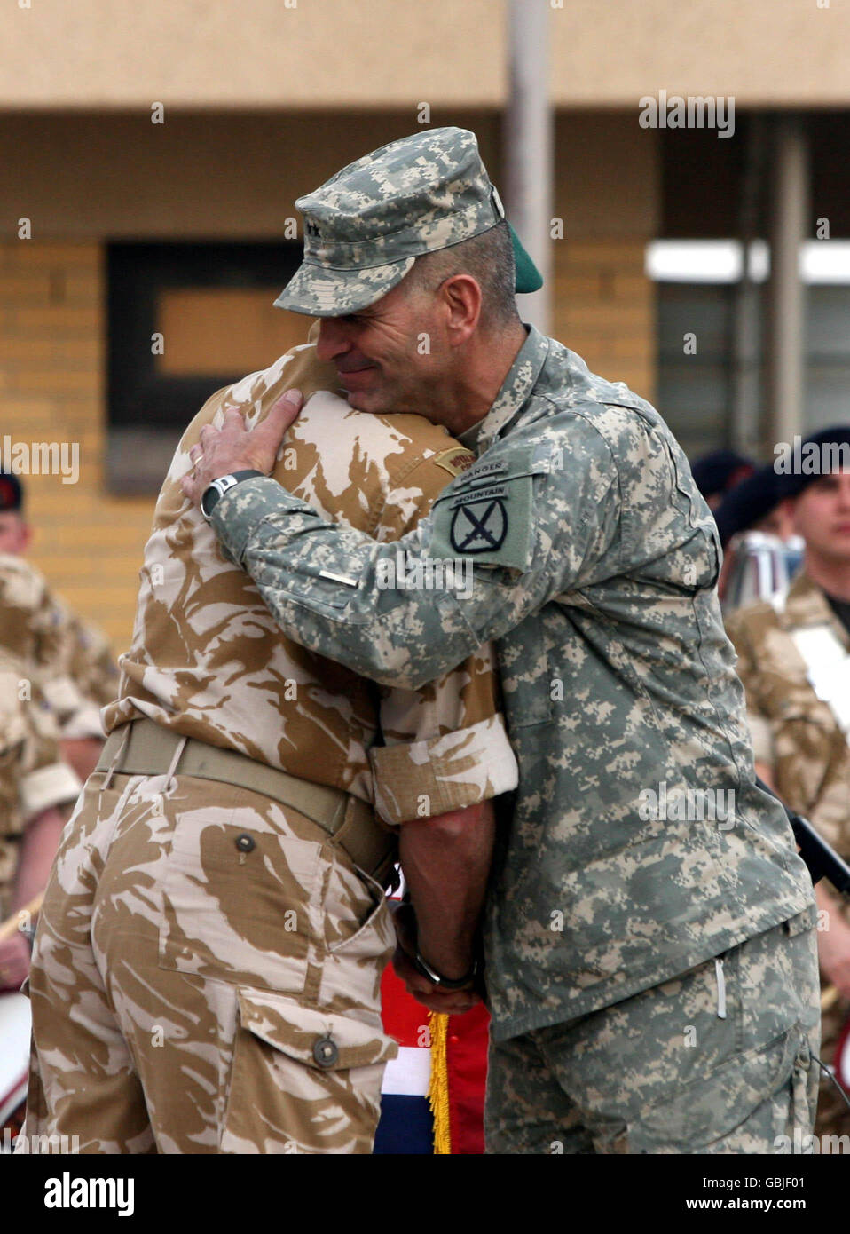 Major General Andy Salmon (left), former head of coalition operations ...