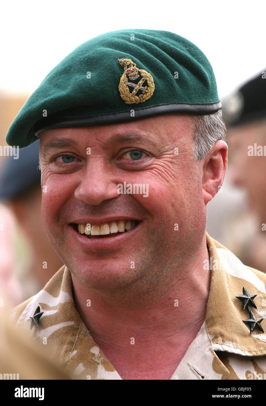 Major General Andy Salmon (left), former head of coalition operations ...