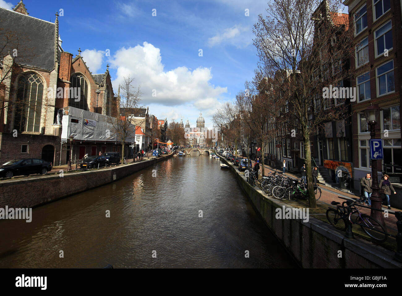 Travel Views, Amsterdam. A general view of Amsterdam Stock Photo - Alamy