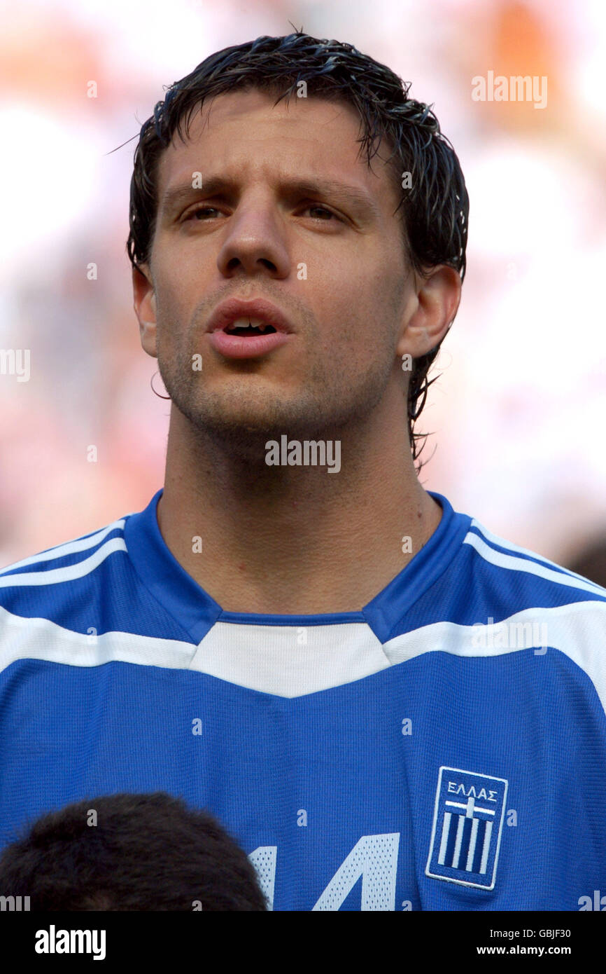 Soccer uefa european championship 2004 group a portugal v greece hi-res ...