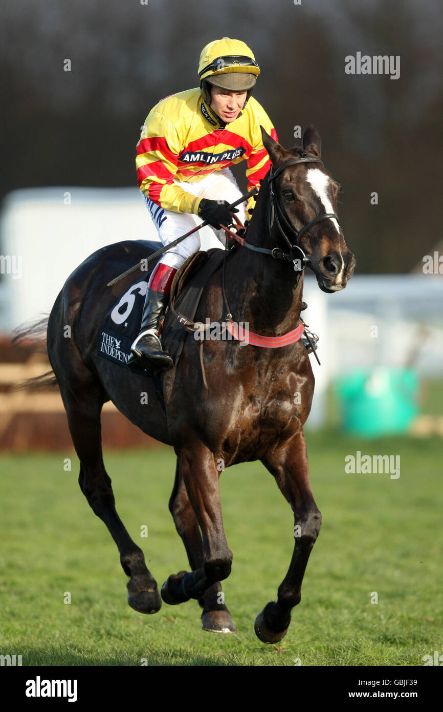 Horse Racing - Ascot Racecourse. Jockey Richard Johnson on Out The ...