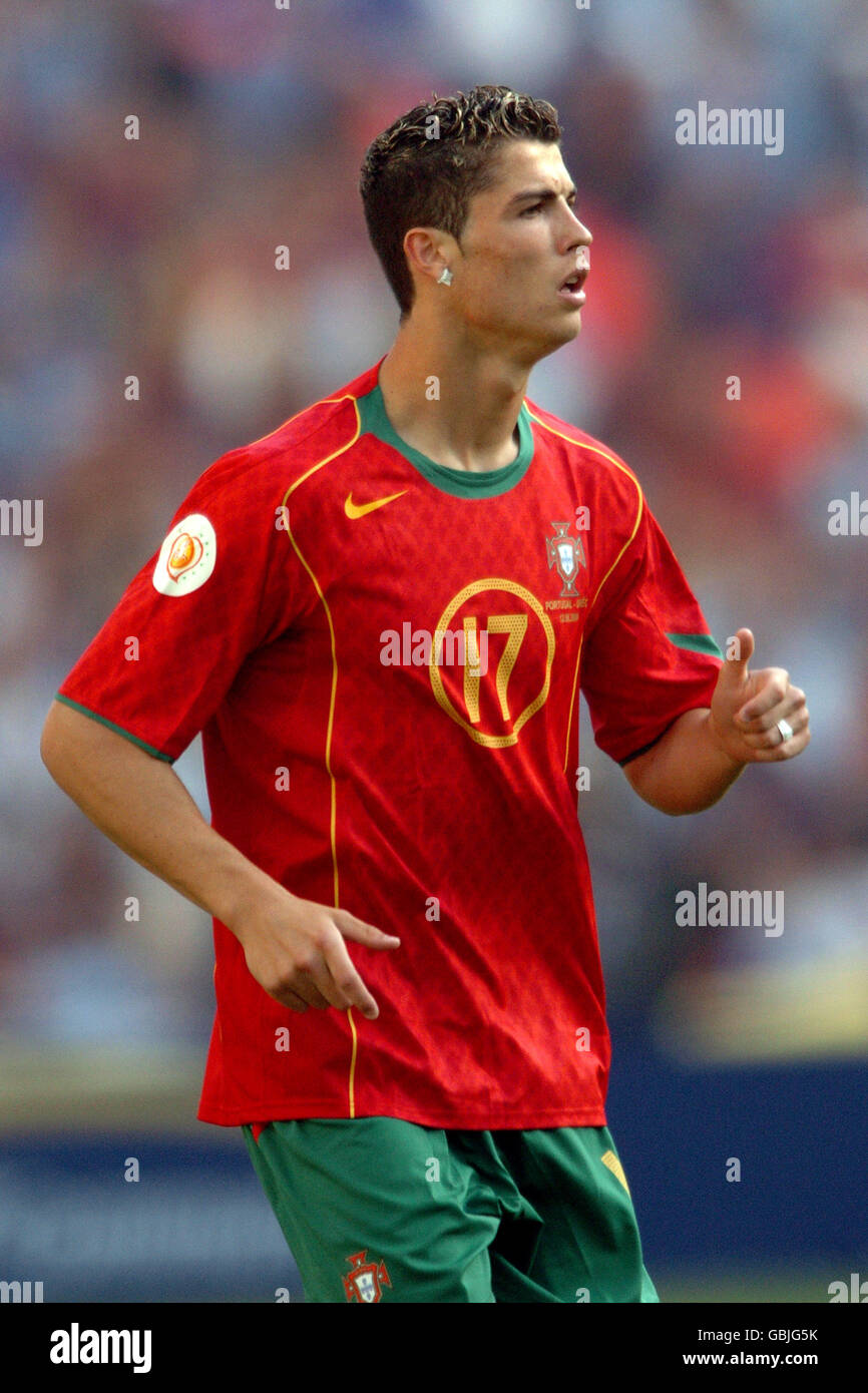 Cristiano ronaldo portugal 2004 greece hi-res stock photography and ...