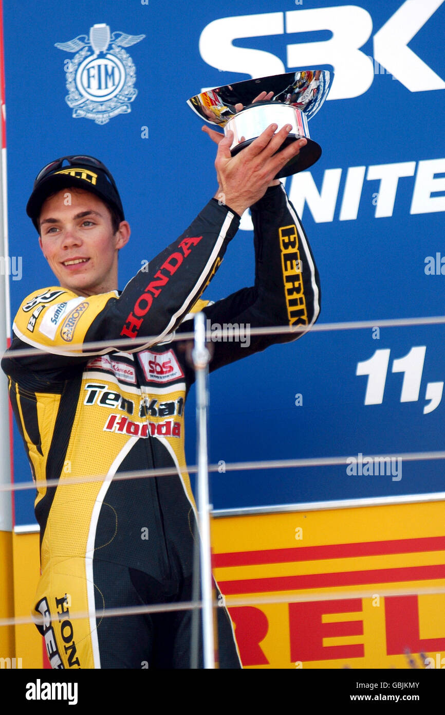 Motor Sport - FIM Superbike World Championship - Silverstone. Chris ...