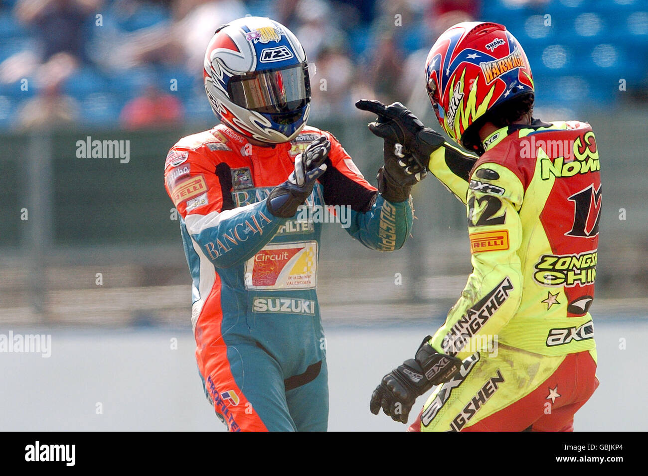 Motor Sport - FIM Superbike World Championship - Silverstone. Giuseppe ...