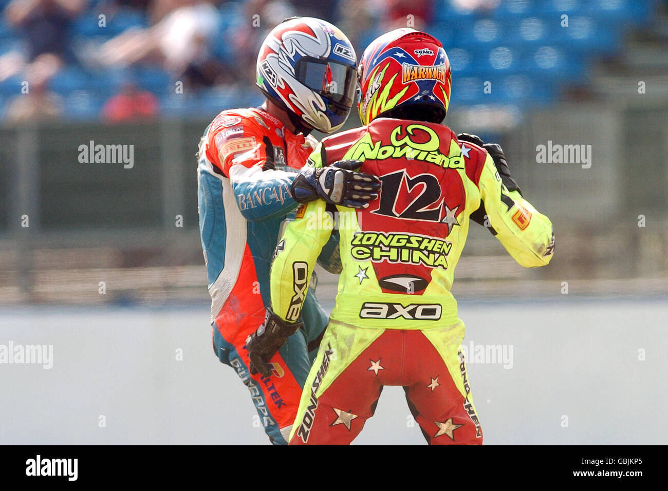 Motor Sport - FIM Superbike World Championship - Silverstone. Giuseppe ...